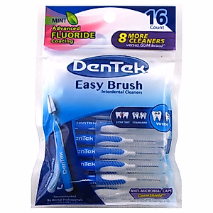 Dentek Wide Brush, 16 Count