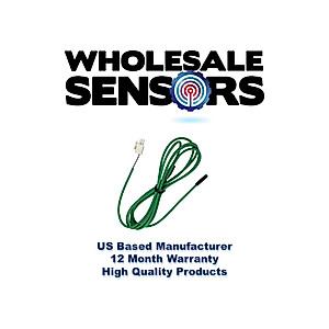 Wholesale Sensors Replacement for Traulsen 334-60405-02 Green Cabinet Temperature Sensor 74" 24 Month Warranty