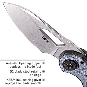 Columbia River Knife & Tool CRKT ATTABOY 2.73" Plain Edge