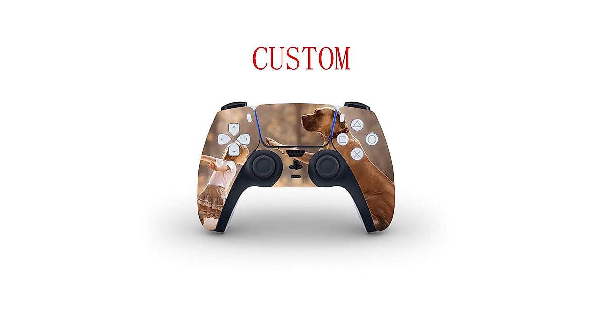Custom Vinyl Skin Sticker Decal Cover for PS5 Playstation Controller ...