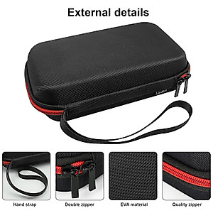 LinMei Travel Trimmer Case Compatible with One blade QP6510/70 QP6520/70 Pro Wet Dry Electric Shaver Hard Portable Storage Carrying Case for Shavers and Accessories