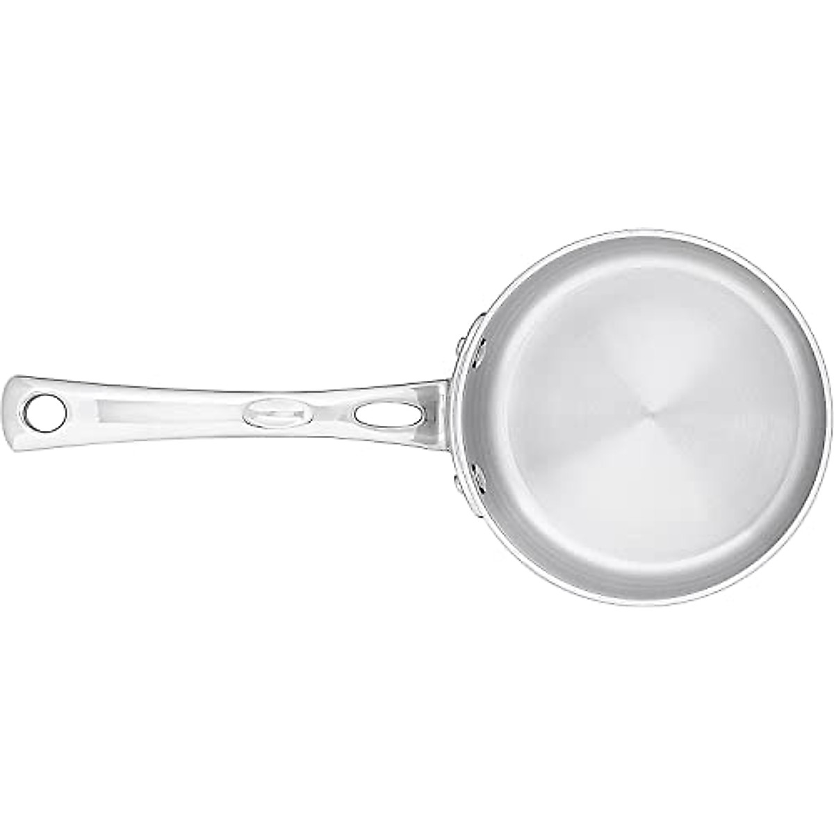 Cuisinart French Classic Tri-Ply Stainless 1-Quart Saucepan with Cover,Silver