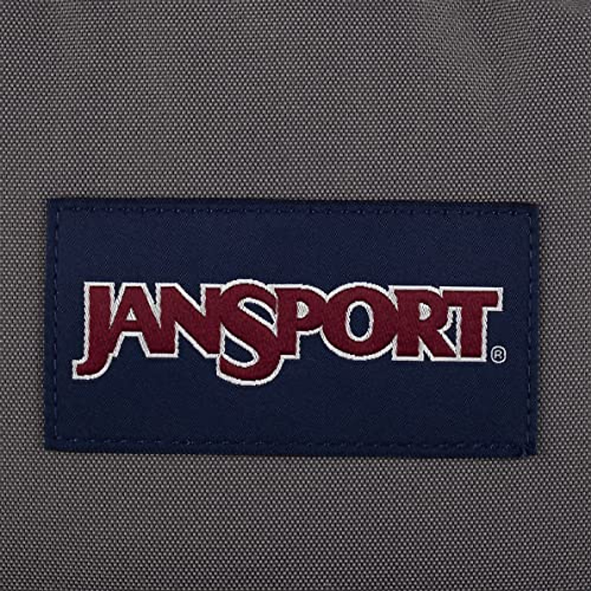 JanSport Superbreak Plus Backpack - Work, Travel, or Laptop Bookbag with Water Bottle Pocket, Graphite Grey