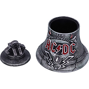 Nemesis Now ACDC Hells Bells Storage Box, Secret Compartment, Money Holder, Officially Licensed Collectible Merchandise and Gift for Rock Band Fans 13cm