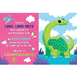 Baby Dinosaur - Silicone Touch and Feel Board Book - Sensory Board Book
