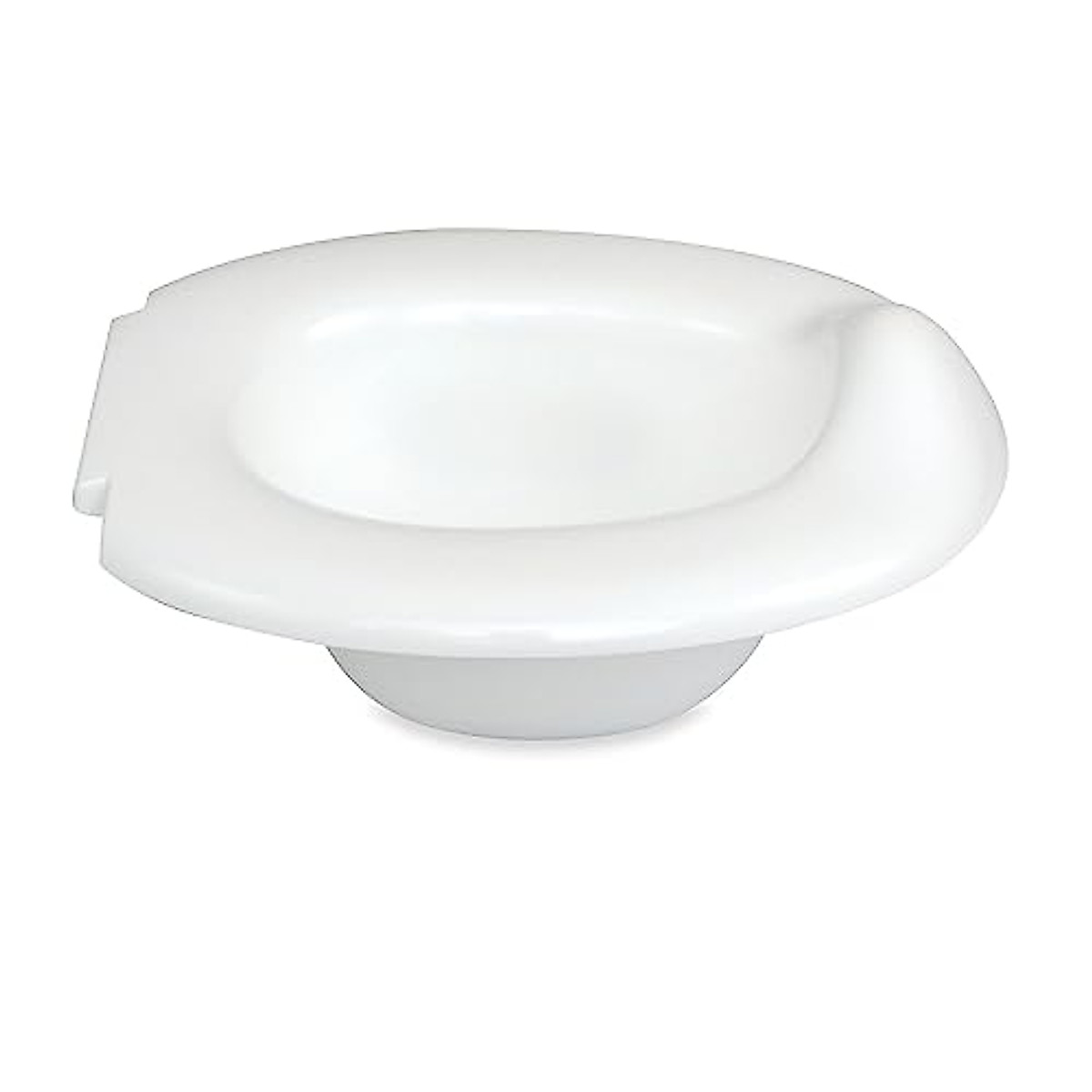 Nuby My Real Potty Training Toilet with Life-Like Flush Button & Sound for Toddlers & Kids, White