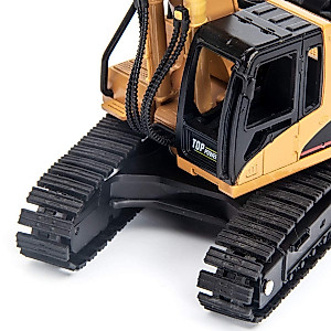 Excavator Toy Alloy Excavator foy Kids Loader Trucks for Boys constructlon Toys for Boys Steel Trucks Great Toddler Toys for 8 Year Old Boys and up… (1713)…