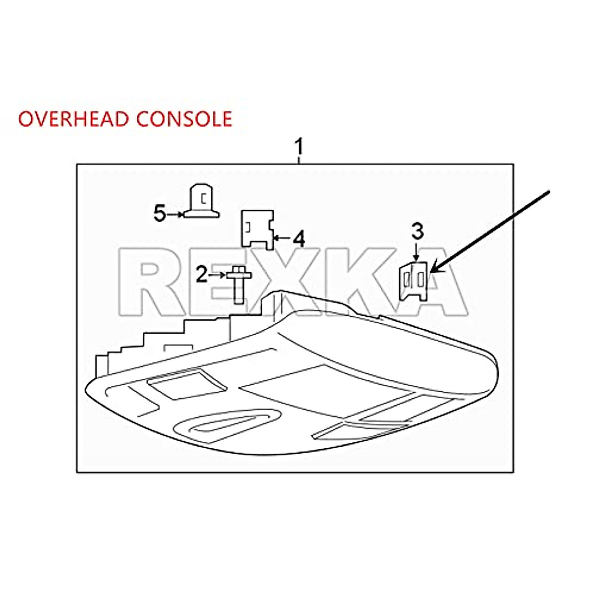 Rexka 30pcs Center Console Radio DVD Dash Panel Switch Bezel Clip Body Trim Retainer Compatible with Ford Mercury Mustang Edge Escape Expedition F-150 Explorer Jeep Dodge Challenger