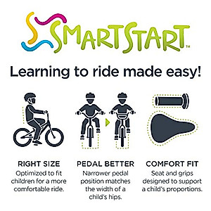 Schwinn Hopscotch Quick Build Kids Bike, 16-Inch Wheels, Smart Start Steel Frame, Easy Tool-Free Assembly, Teal