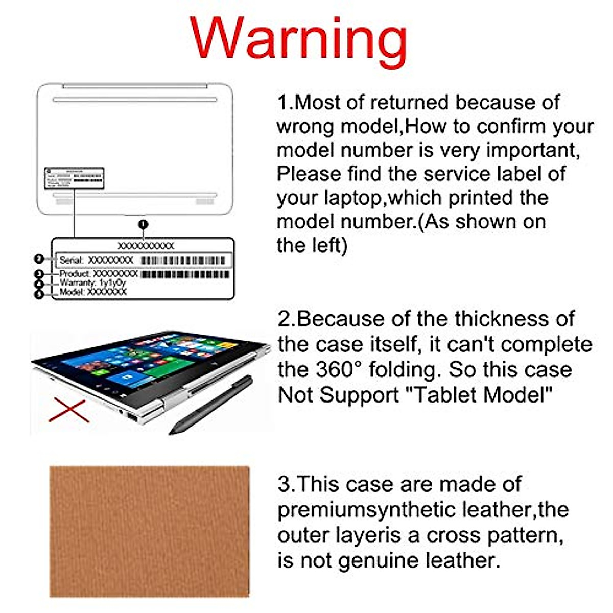 Honeymoon Protective Case Cover Compatible with Dell Latitude 3410/3420 14 Inch[Not fit Dell Latitude 3450/3460/3470/3480/3490],PU Leather Folio Protective Hard Shell Case Accessories,S011-Blue