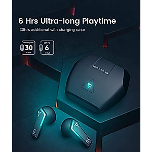 Sanag Wireless Earbuds, Wireless Bluetooth Earbud in-Ear Headphones Game & Music Modes Earbuds, XPRO Bluetooth Headphones Stereo Earbuds 30 Hrs Playtime