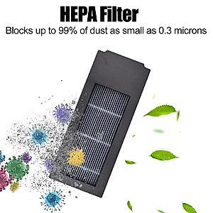 16Pcs Spare Parts Accessories Kit for Ecovacs Deebot X2/ X2 Pro Robot Vacuum Cleaner, 4 x Dust Bags 4 x Mop Clothes 4 x Filters 4 x Side Brushes