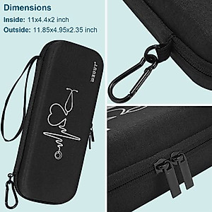 MEUUT 15 pcs Stethoscope Case Kits, Perfect Nurse Gift Include Stethoscope Case, Medical Scissors, Penlights with Batteries, Bandage Wraps, Badge Holders for Nurse Accessories for Work