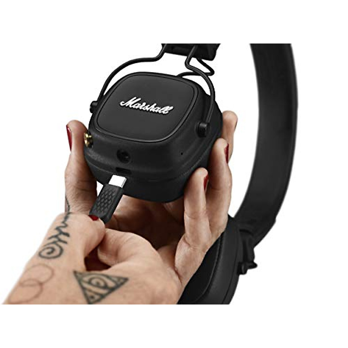 Marshall Major IV On-Ear Bluetooth Headphone, Black
