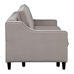 Lexicon Maston Convertible Studio Sofa Bed, Cobblestone