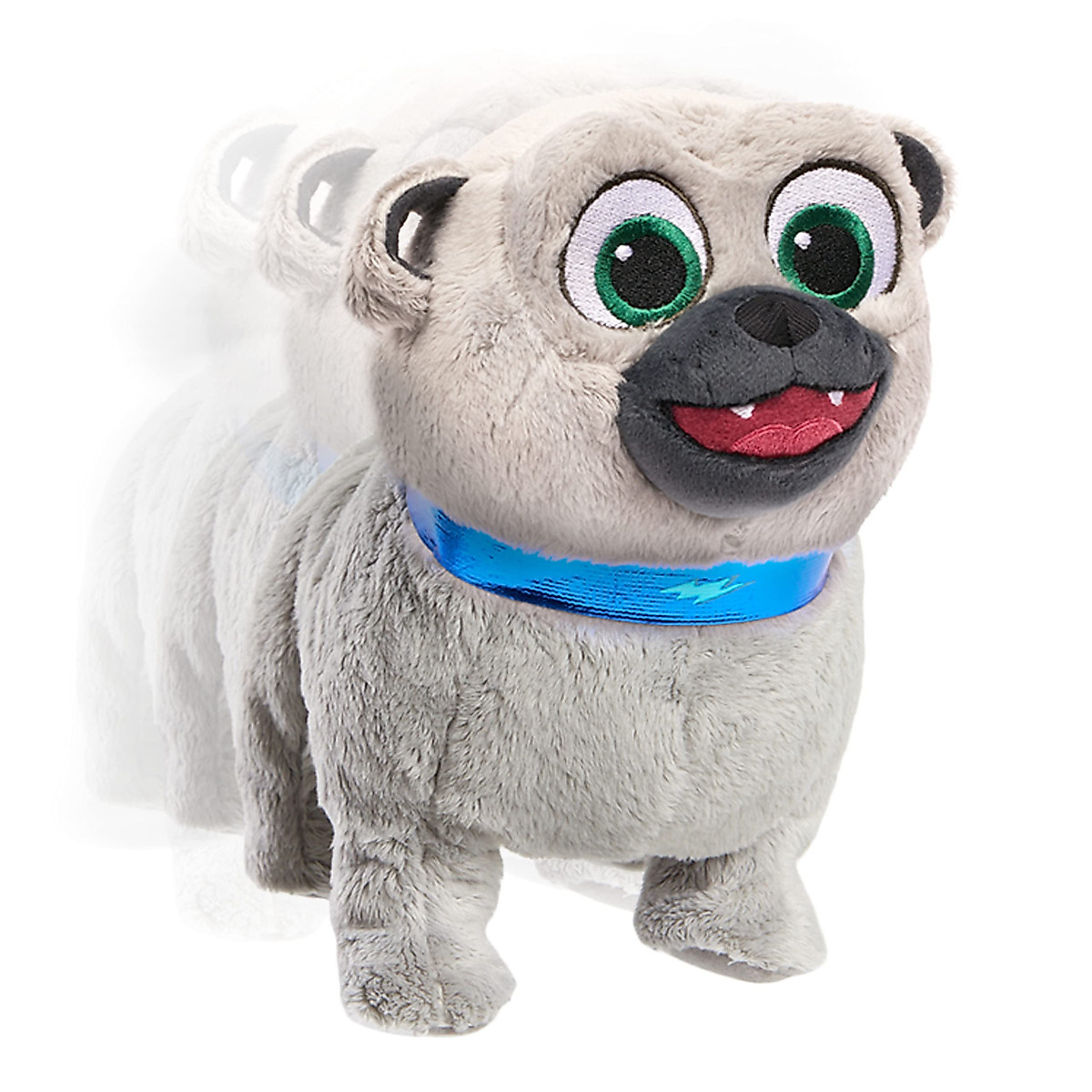 Disney Junior Puppy Dog Pals Adventure Pals Plushie Walking and Barking Bingo, Officially Licensed Kids Toys for Ages 3 Up by Just Play