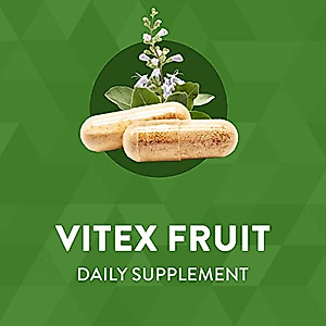 Nature’s Way Vitex Fruit, Traditional Support of Monthly Cycle*, Vegan, Non-GMO, 320 Capsules
