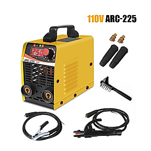 RADNA Portable Home Beginner Lightweight Welder ARC-300 Welding Machine Electric Spot Welding Portable Home Beginner Lightweight Efficient Semi-Automatic Inverter Welder (Color : 110V ARC 225)