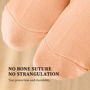 KKUMIGO Women's Cotton Socks,Low Cut Cotton Socks for Women (US, Alpha, One Size, Regular, Regular, Multicolor-5 Pairs)