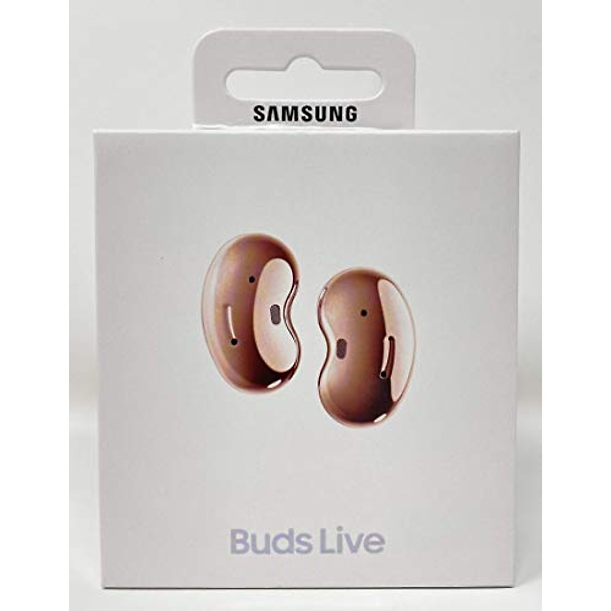 Samsung Galaxy Buds Live, Earbuds w/Active Noise Cancelling (Mystic Bronze) (Renewed)
