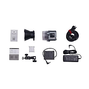 Aputure Amaran 60d S,Amaran 60D COB Daylight LED Video Light,65W 5600k App Control 8 Built-in Lighting Effects DC/AC Power Supply Amaran 60D Upgrade Version