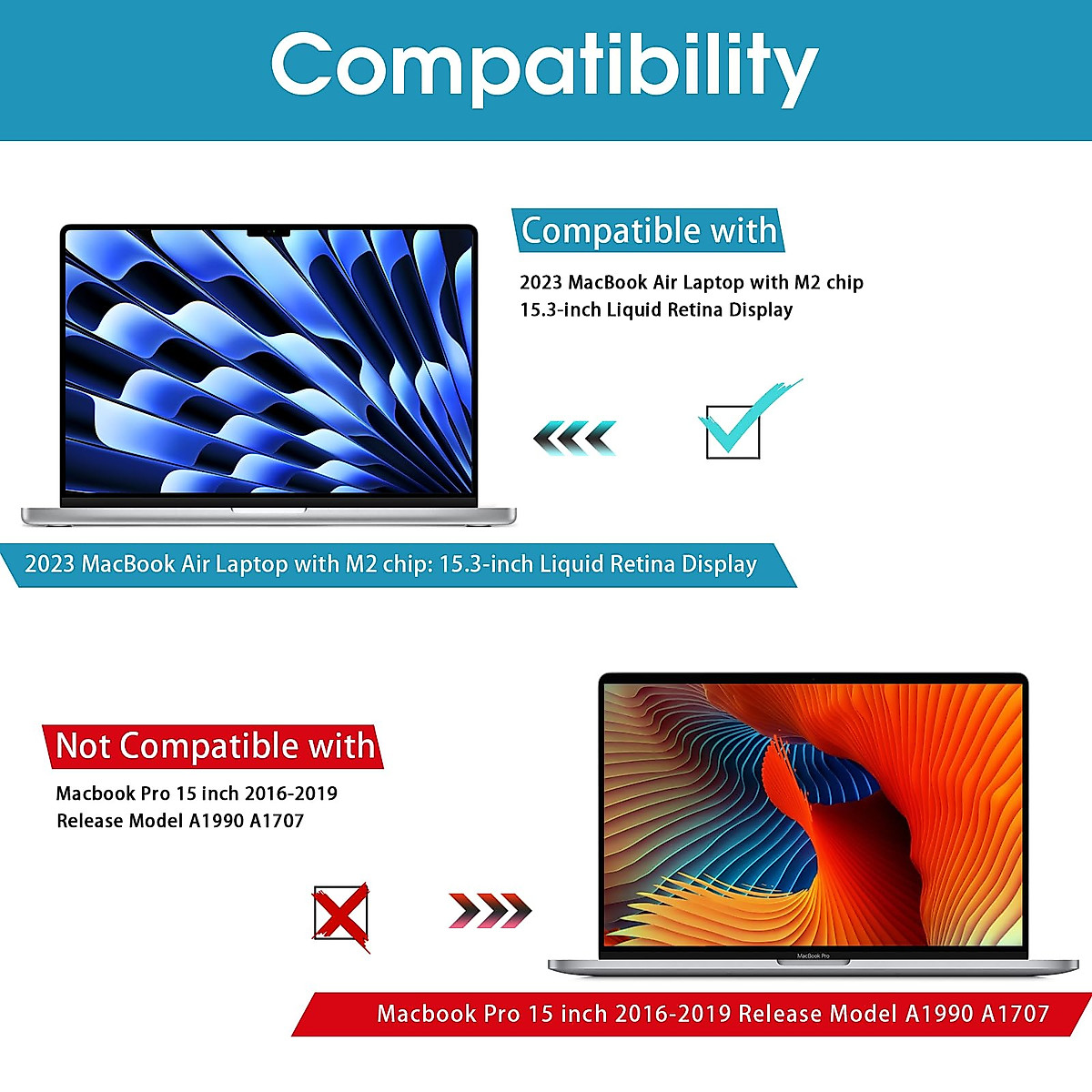 FILMEXT Macbook Air 15 inch Screen Protector (2024-2023,M3 M2), Anti-Glare Anti-Blue Light Filter Bubble Free Eye Protection MacBook Air 15.3" A2941 A3114