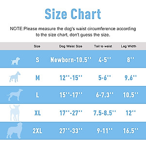 Fuz Bigaza Washable Dog Diapers (3 Pack), Reusable Dog Diapers for Doggie Heat Period, Reusable Doggie Diaper for Female Dogs (Giraffe, Tucan, Fox, Small)