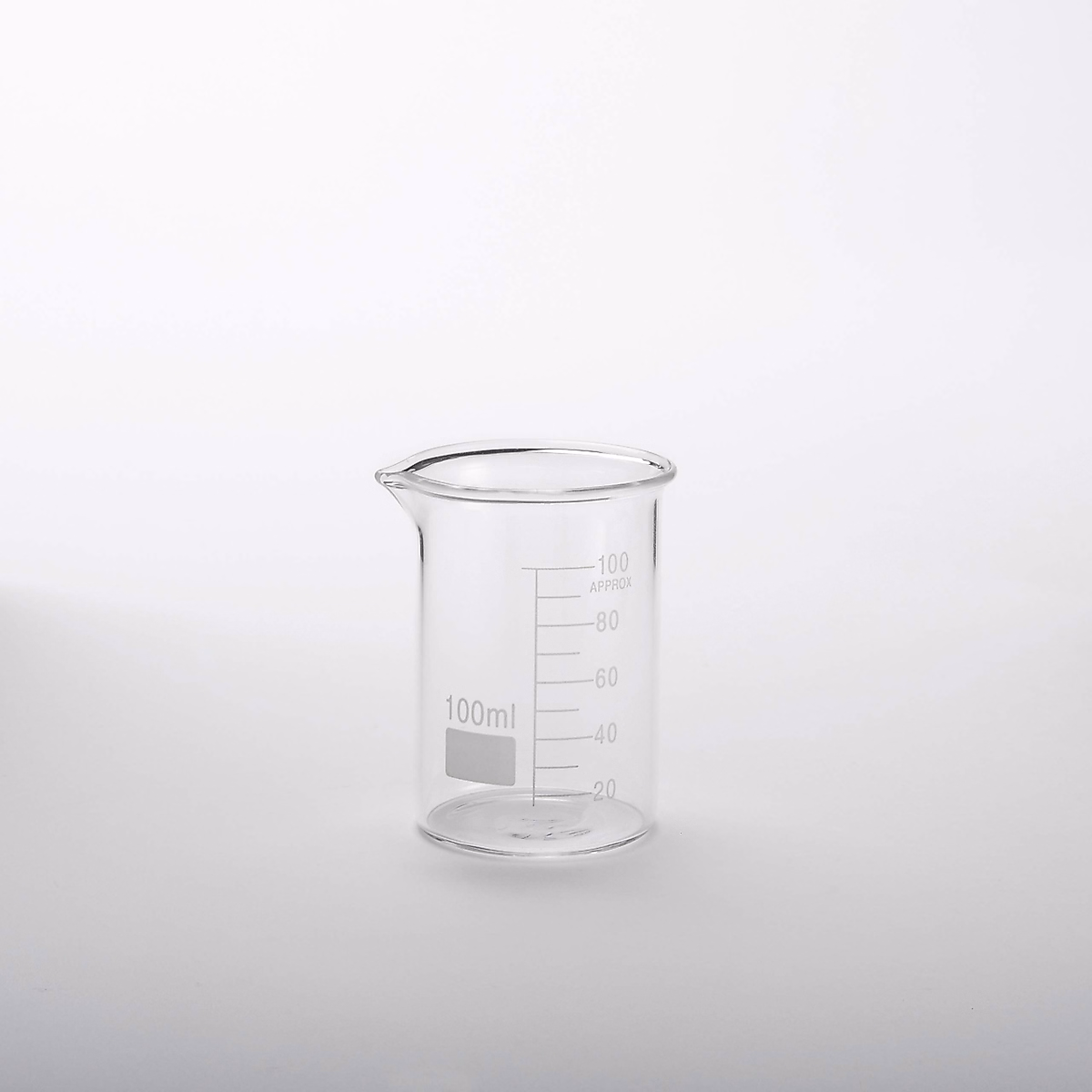 American Metalcraft GBE3 Chemistry Beaker, Glass, 3-1/4 oz. Capacity, 2-1/2" Diameter, 3" Height