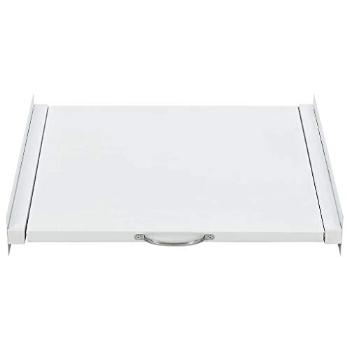 INLIFE Washing Machine Stacking Kit with Pull Out Shelf, Heavy Duty Dryer Accessories with Pull-Out Shelf Space Saving Shelf Staker for Washers Dryer Machines 23.6"x23.6"x3.1"(WxDxH)