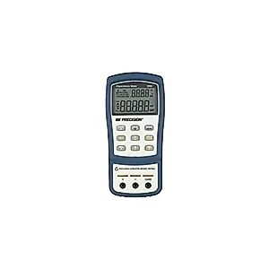 B&K Precision 890C Dual Display Handheld Capacitance Meter, 50 mF Max Range