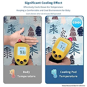 Gel Car Seat Cooler Pad for Children,Summer Breathable Ice Stroller Cooler Mat,Multifunctional Baby Cooling Pad Suitable for Stroller, Baby Dining Chair, Child Safety Seat