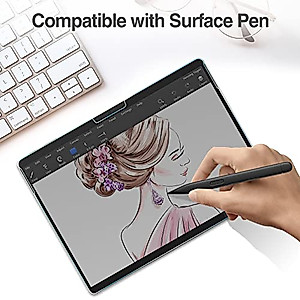 ProCase Microsoft Surface Pro 9 13 inch Privacy Screen Protector, Anti-Spy Tempered Glass Ultra Thin Tinted Screen Film Guard for 13.0 inch Surface Pro 9 2022 Release
