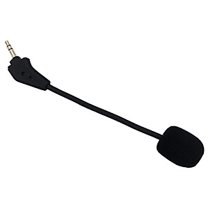 PDEEY Mic Replacement for Corsair HS50, HS60, HS70 Gaming Headset, 3.5mm Detachable Boom Microphone (Noise-Cancelling)