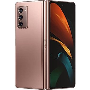 SAMSUNG Galaxy Z Fold 2 5G F916U | Android Cell Phone | 256GB Storage | Smartphone Tablet | 2-in-1 Refined Design, Flex Mode | AT&T Locked - (Renewed)