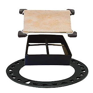 Schluter Kerdi-Drain Grate Kit, 4" Tileable