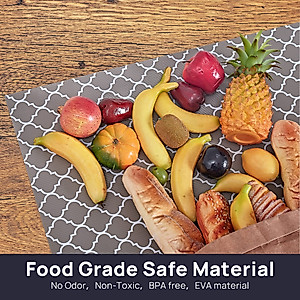 Jersow Non Slip 12"X240" Shelf Liner, Non Adhesive Drawer Liner, Waterproof Shelf Liners for Kitchen Cabinets/Refrigerator/Wire Shelving/Bathroom/Pantry-Heavy Duty, Durable,