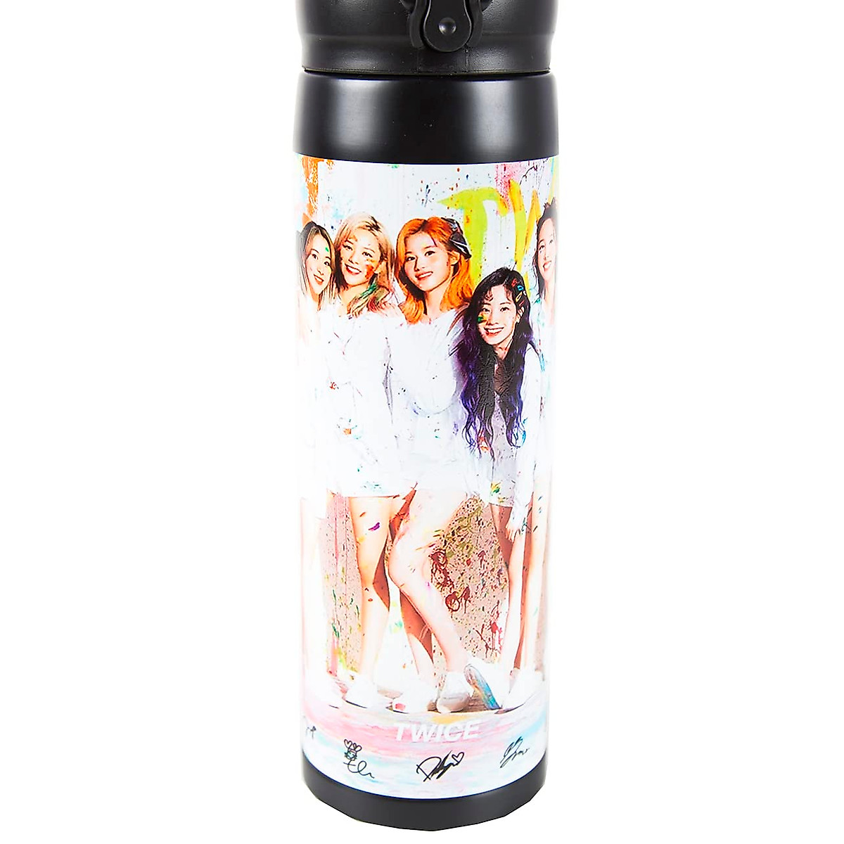 Maxerkeep kpop twice Stainless Steel Water Bottle 17oz Keeps Liquids Hot or Cold