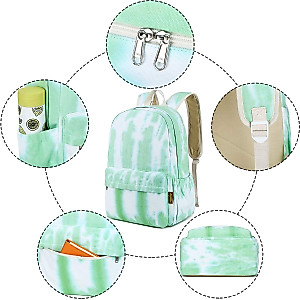 Canvas School Bag Backpack Girls or boy, Ranibow Style Unisex Fashionable Canvas Zip Backpack School College Laptop Bag for Teens Girls Students Casual Lightweight Travel Daypack Outdoor(Orange)