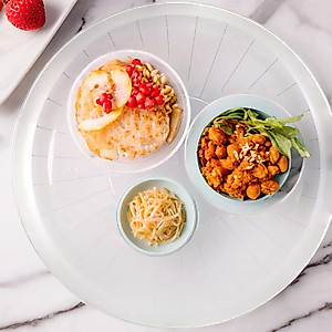 Maryland Plastics Catering Tray- 18" | Clear | Round | 1 Pc.