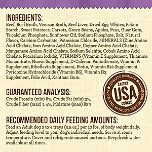 Merrick Lil' Plates Grain Free Small Dog Food, Itsy Bitsy Beef Stew Recipe, Wet Dog Food - (12) 3.5 oz. Tubs