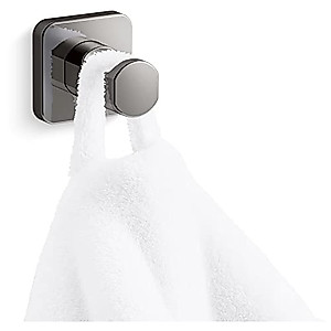 Kohler 23529-2MB Parallel Robe Hook, Vibrant Brushed Moderne Brass