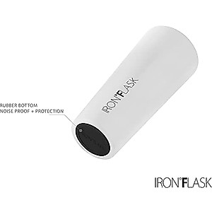 IRON °FLASK Classic Tumbler 2.0-2 Lids (Straw Flip), Vacuum Insulated Stainless Steel Water Bottle, Double Walled, Thermos Travel Mug - Aura, 24 Oz