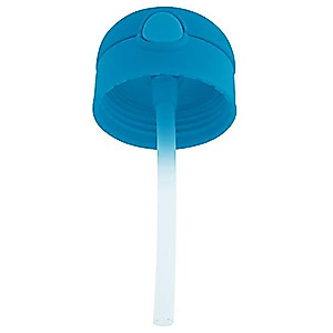 Stephen Joseph Double Wall Stainless Steel Bottles, Insulated Water Bottle for Kids Toddlers, Vacuum Insulated Bottle with Straw, BPA-Free Water Bottle – 11.8 Ounces, SHARK