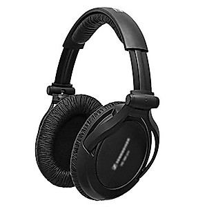 Geekria Protein Leather Headband Pad Compatible with Sennheiser HD380 PRO, HD380, PC350, Game Zero Headphone Replacement Headband/Headband Cushion/Replacement Pad Repair Parts (Black)