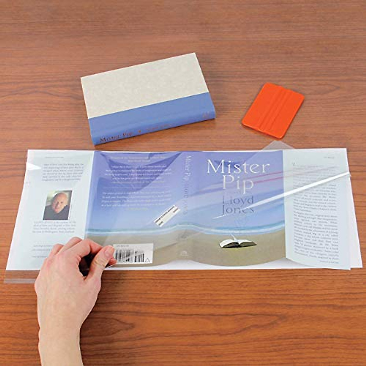 The Library Store Open Edge Adjustable Book Jacket Covers 9 inches H x 21 inches L 50 per Box