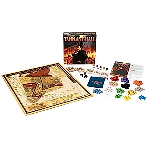 Tammany Hall Board Game - Immersive Political Strategy Game Set in Historic New York City, Family Game for Kids and Adults, Ages 12+, 3-5 Players, 60-90 Minute Playtime, Made by Pandasaurus Games