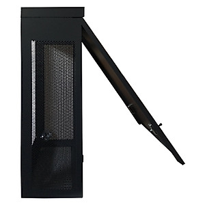 6U Wall Mount Rack Network Cabinet Enclosure - Vertical Server Equipment, Durable Mini Design, Efficient Cooling, Secure Lock, Easy Installation, Steel Construction