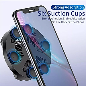 JYXDKD Universal Mobile Phone Radiator Gaming Phone Cooler Adjustable Portable Fan Holder Heat Sink