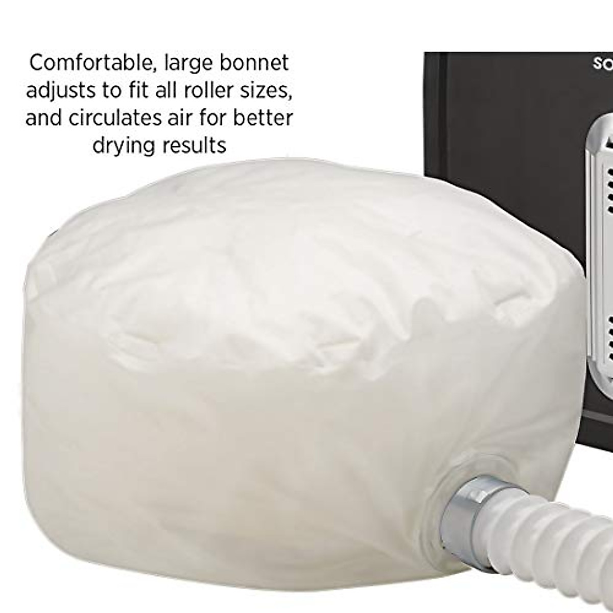 HOT TOOLS Professional 800W Ionic Soft Bonnet Hair Dryer