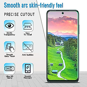 Slanku [3-Pack] Screen Protector for Xiaomi Redmi Note 10 Pro, Note 10 Pro Max Tempered Glass, 9H Hardness, AntiScratch, Bubble-Free, Case Friendly